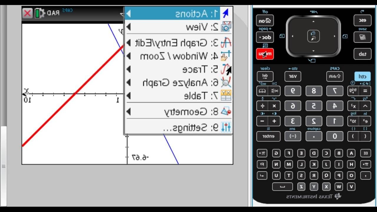 Comment utiliser la calculatrice Texas Instruments Nspire CX CAS ...