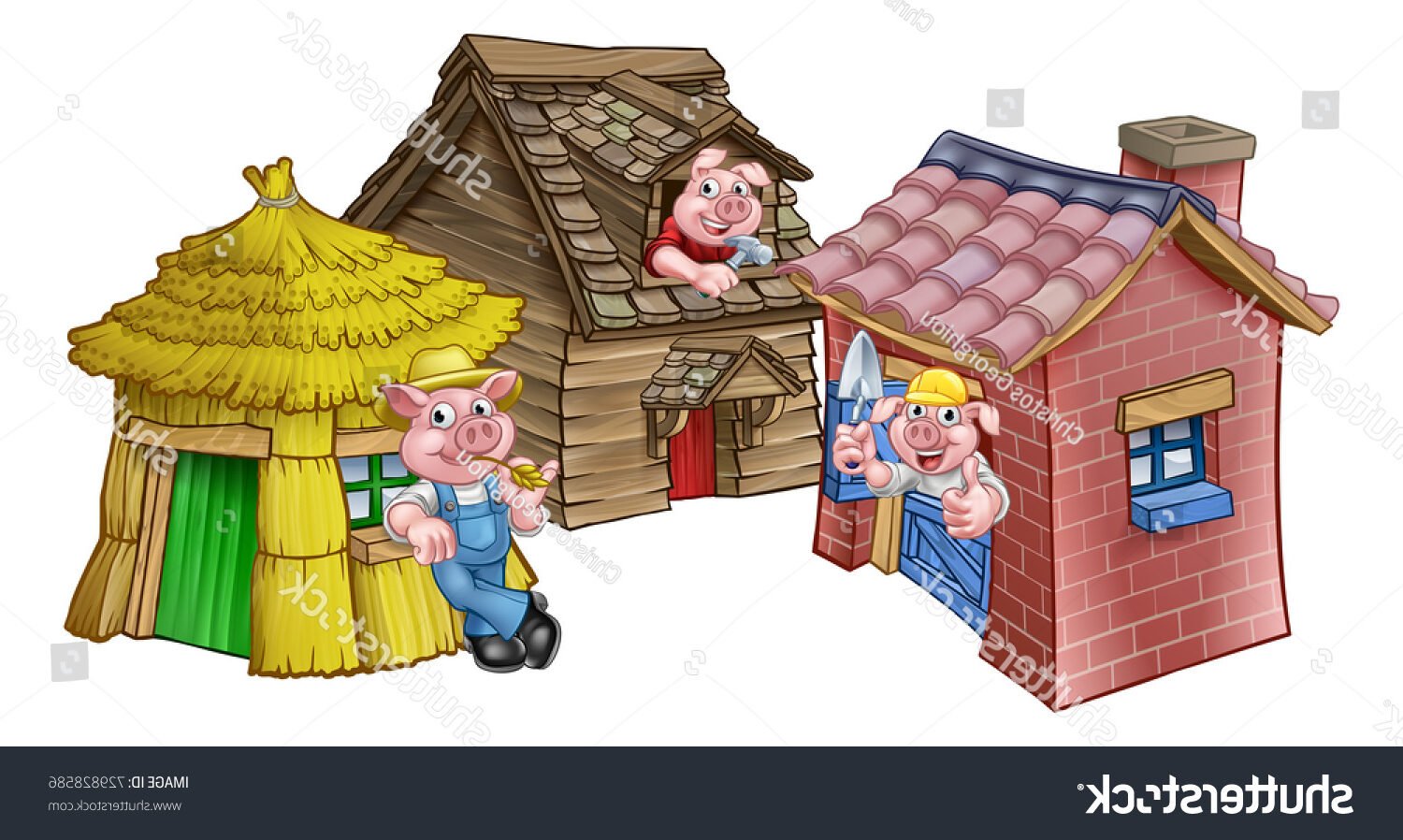 Quelle est l'histoire des Trois Petits Cochons en français