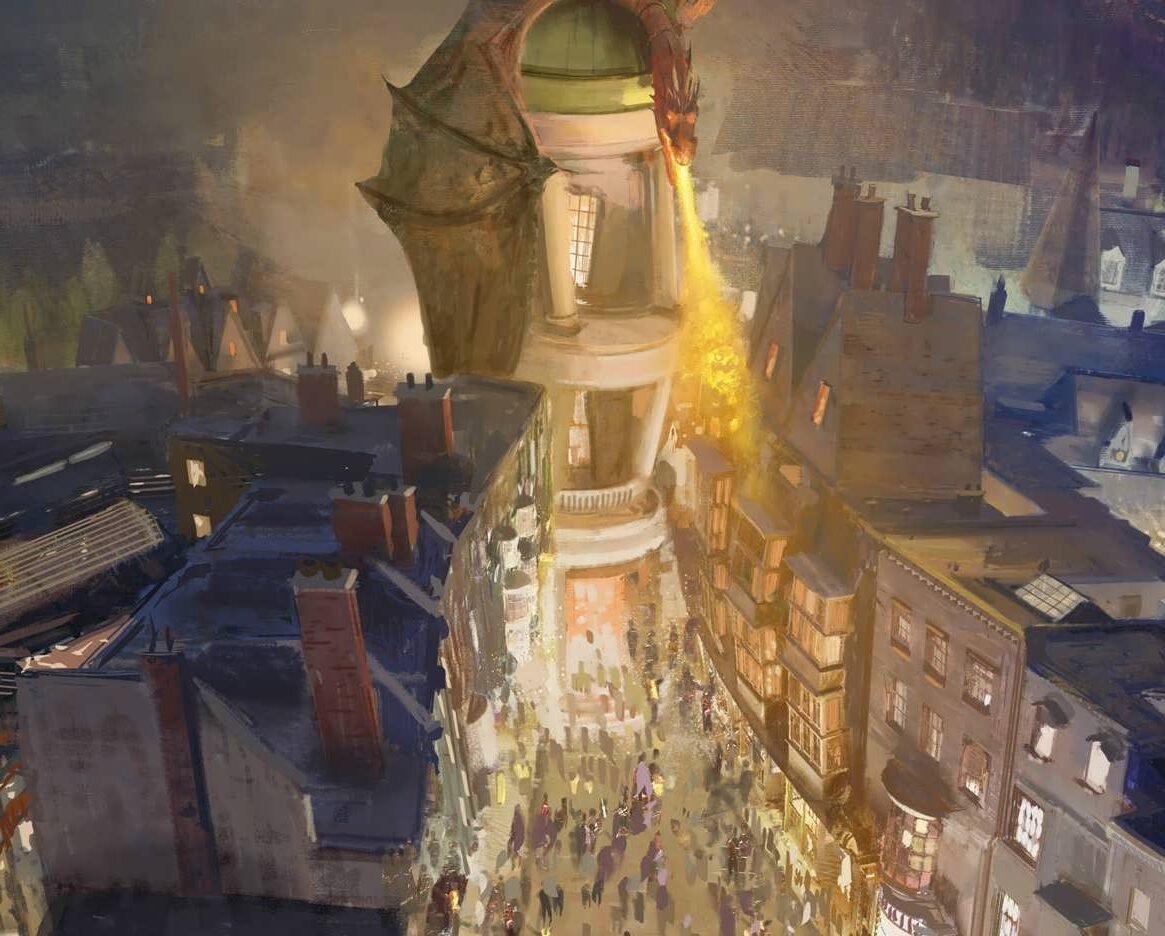 Que représente le Chemin de Traverse dans l'univers de Harry Potter